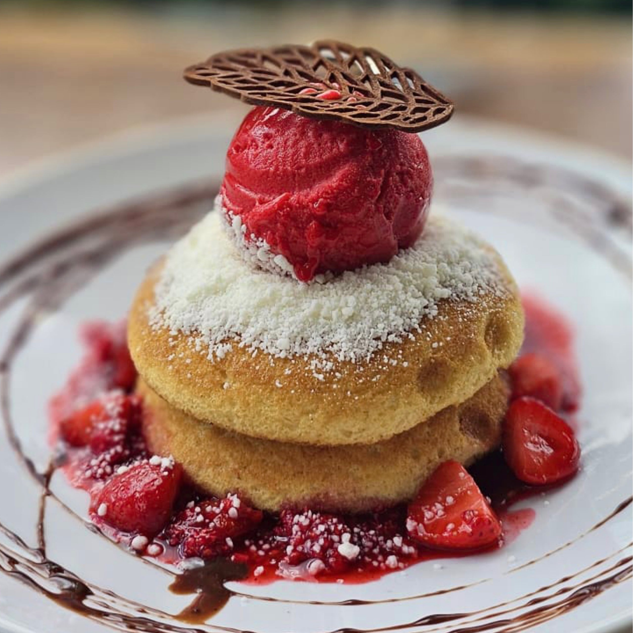 Valentines Hotcake | Flour Leopard